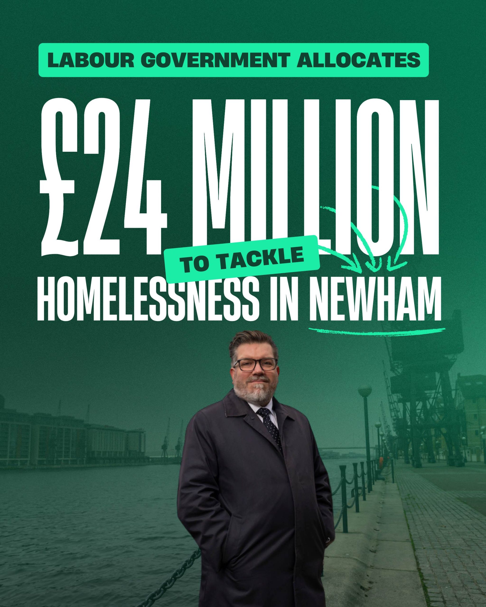 Newham will receive £24 million to tackle homelessness - James Asser MP ...