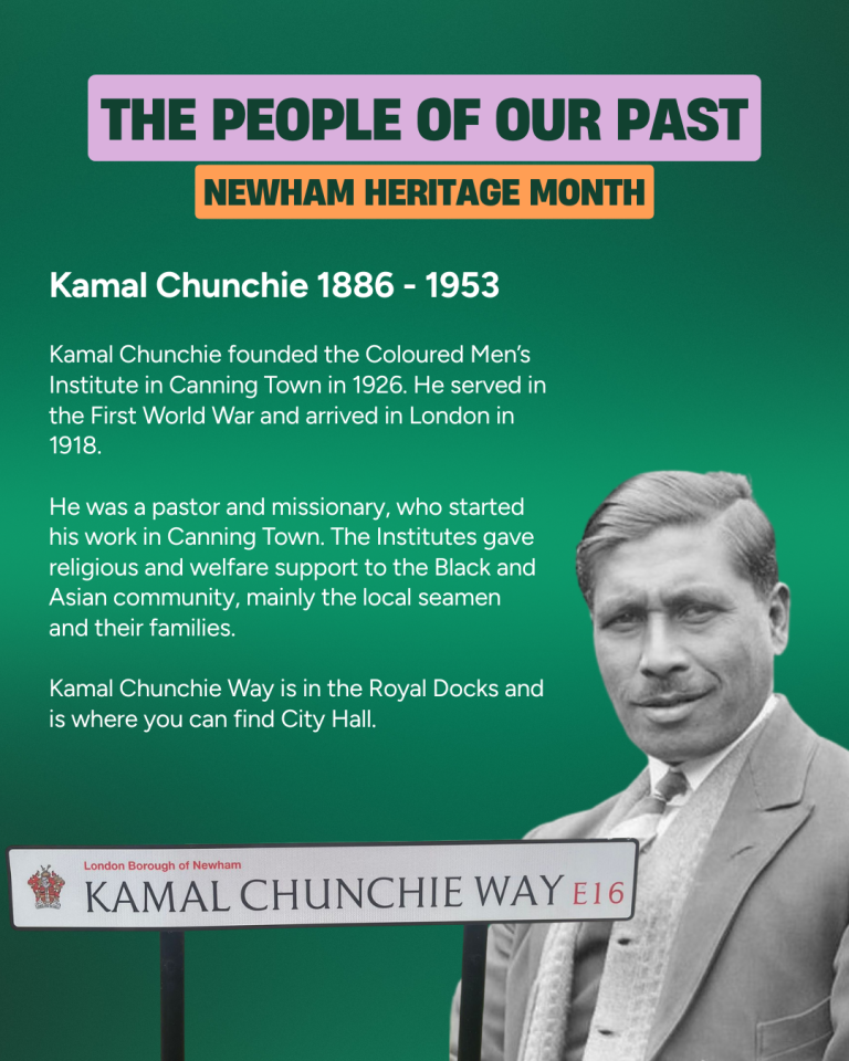 Our History - James Asser MP for West Ham and Beckton